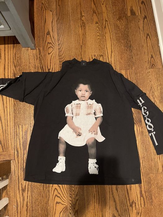 Kanye West donda 2 layer balenciaga engineered longsleeve | Grailed
