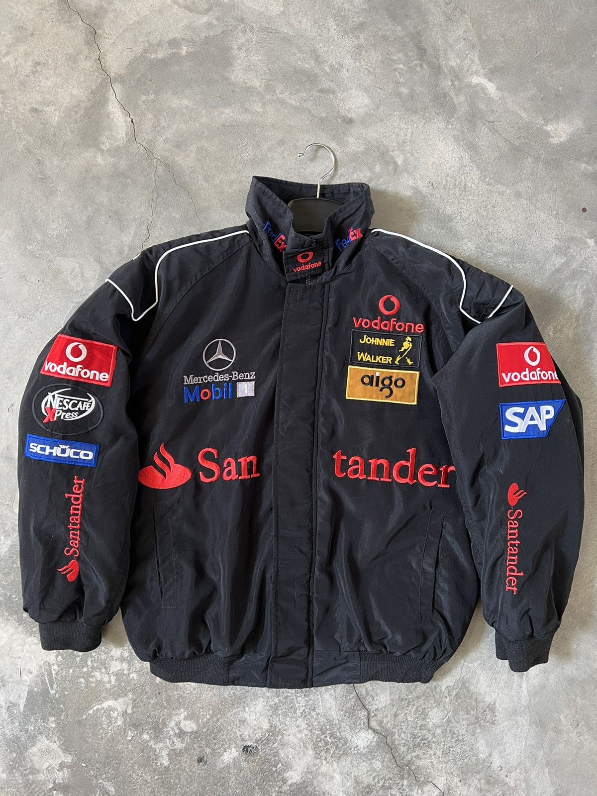 Mercedes Benz Vintage Mercedes Benz Racing Jacket Formula 1 | Grailed