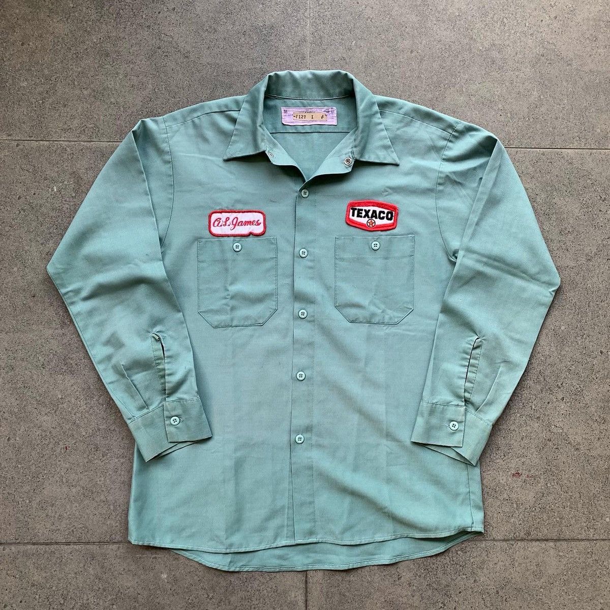 Vintage Texaco Red kap Redkap Work Shirt - 1960~1980s | Grailed