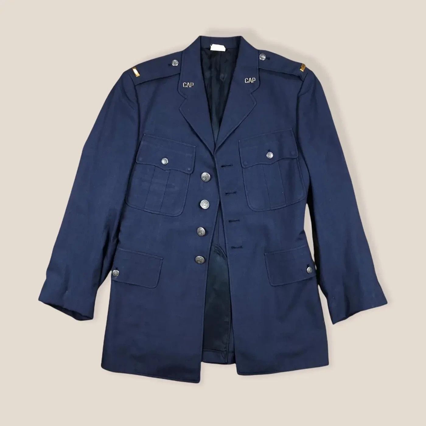Hype × Streetwear × Vintage Vintage approximately 80’s army captain ...
