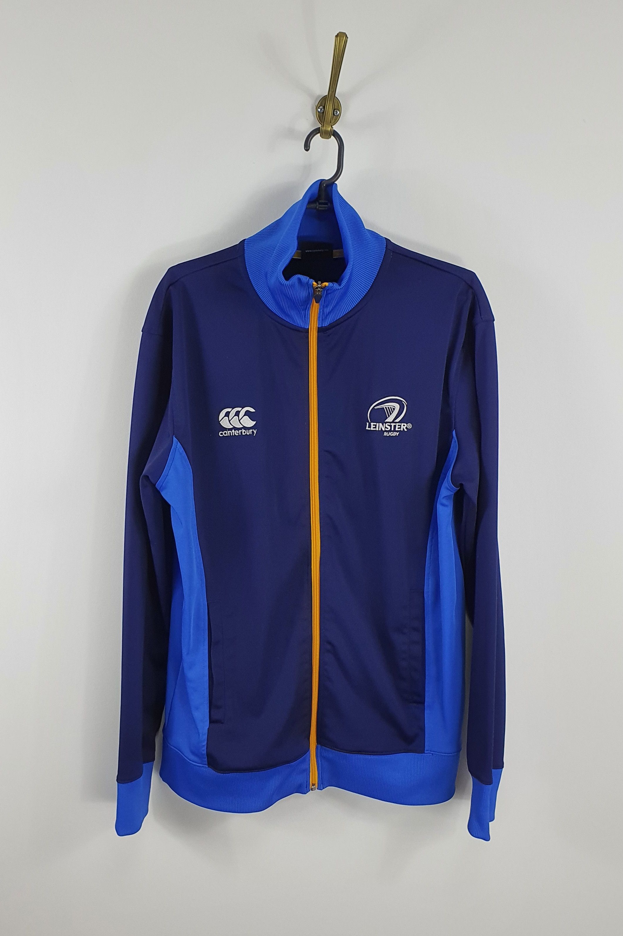 Canterbury Of New Zealand Canterbury Leinster Rugby Blue Track Jacket ...