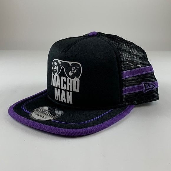 New Era Macho Man Randy Savage WWE New Era The Golfer SnapBack Hat ...