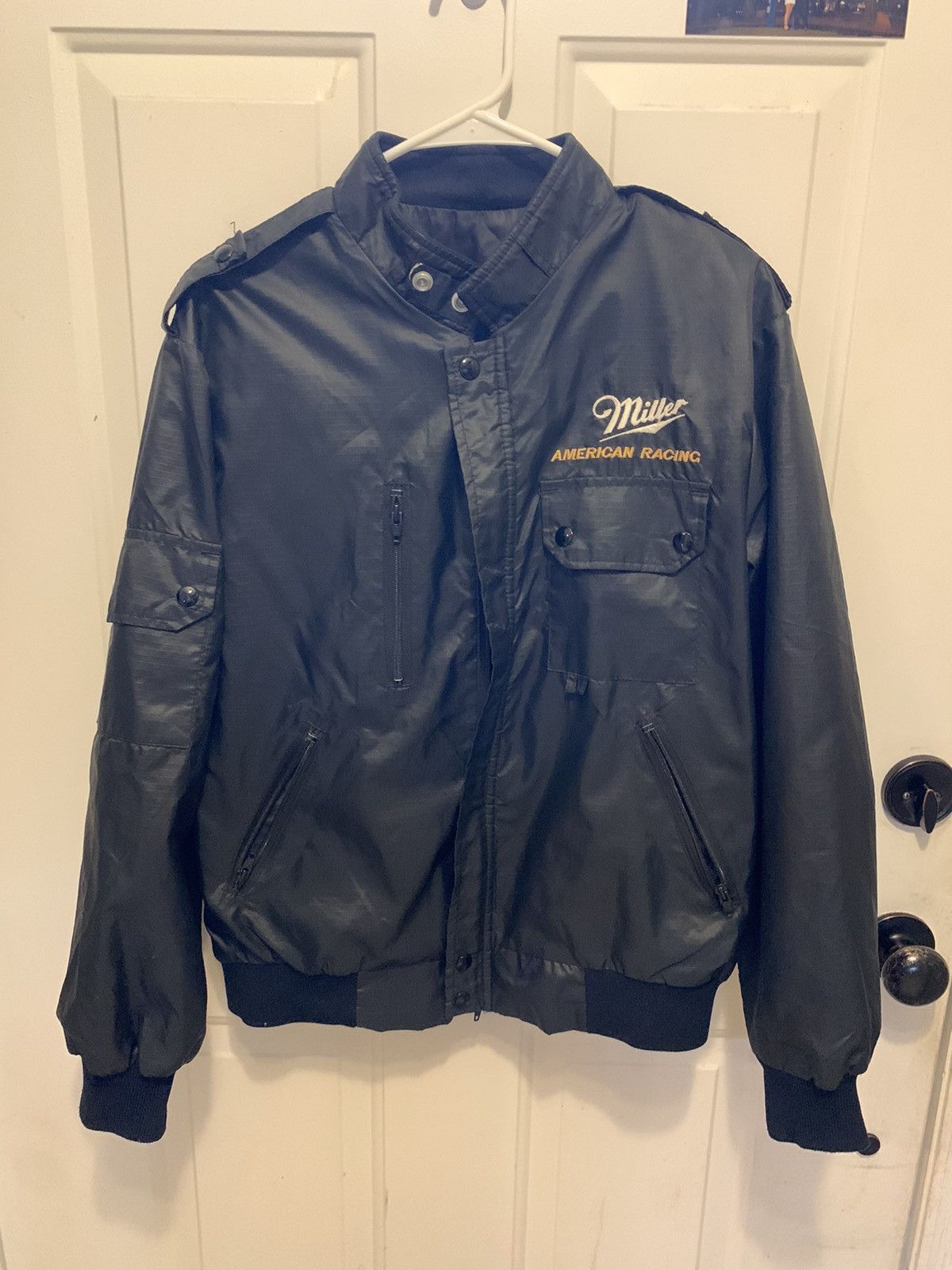 Racing × Vintage Vintage Miller American Racing Jacket | Grailed
