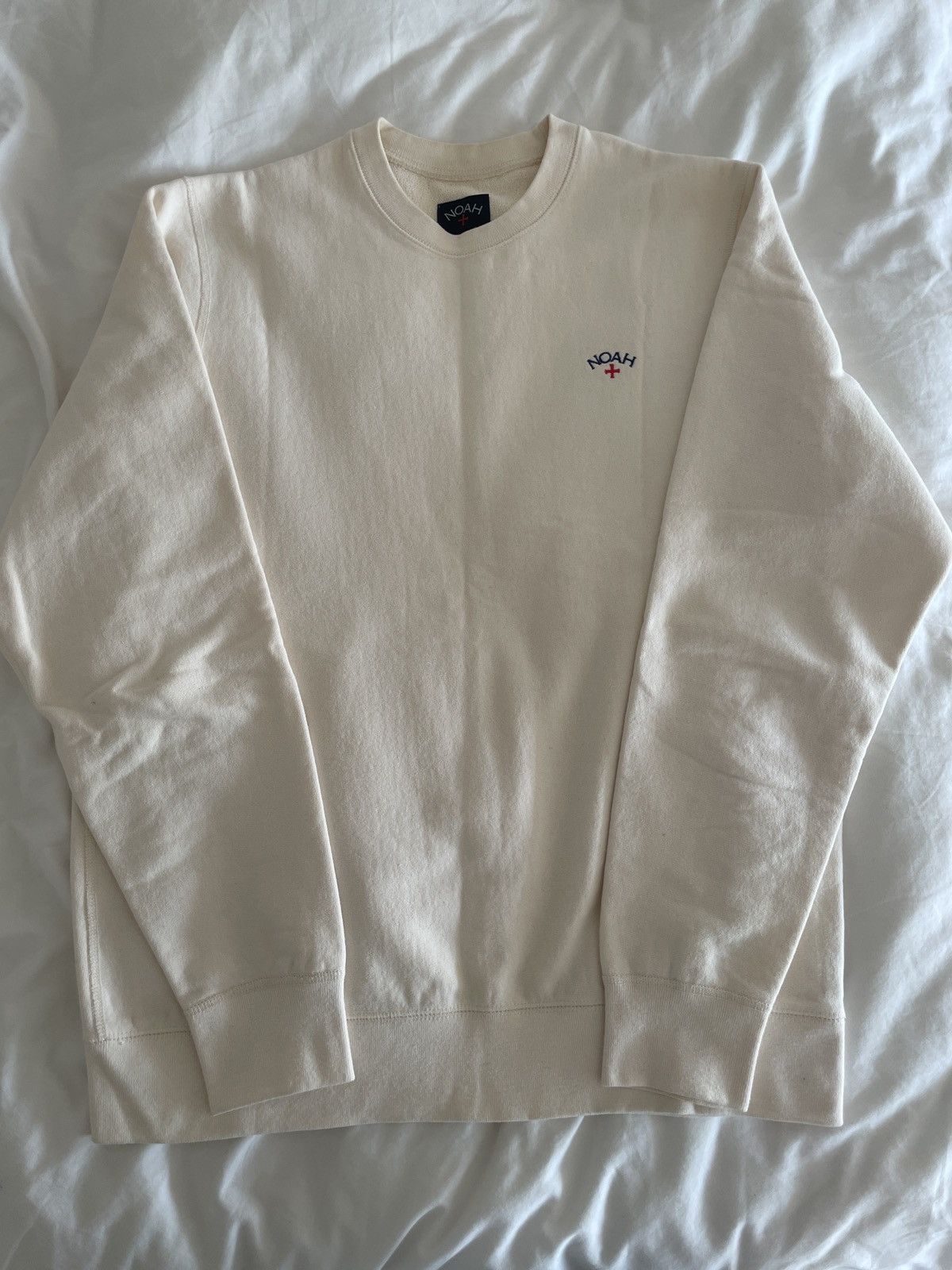 Noah Crew neck buttercream | Grailed