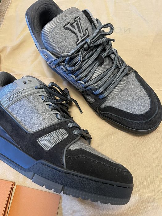 Louis Vuitton Low Cut Pop Smoke LV Trainers | Grailed