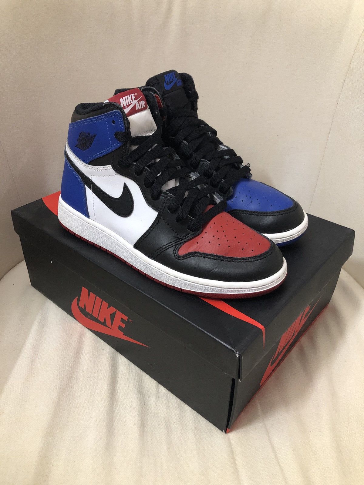 Jordan Brand Nike Air Jordan 1 1s Retro High OG BG Top 3 Three | Grailed