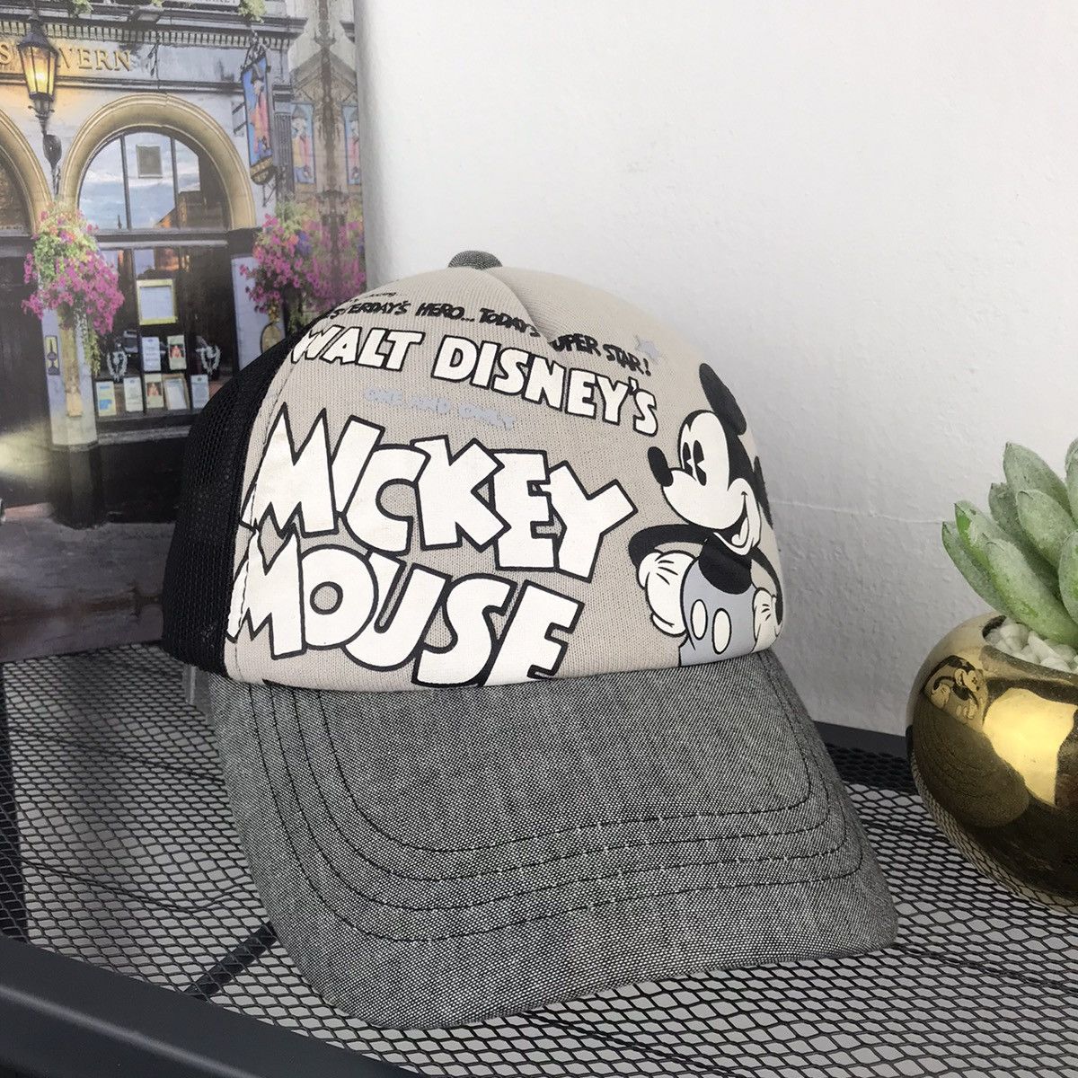 Disney × Mickey Mouse × Trucker Hat Mickey Mouse Trucker Hat | Grailed