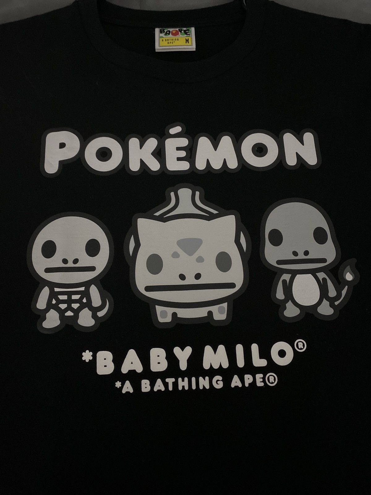 Bape Bape x Pokemon 2021 Monotone Starters Tee | Grailed