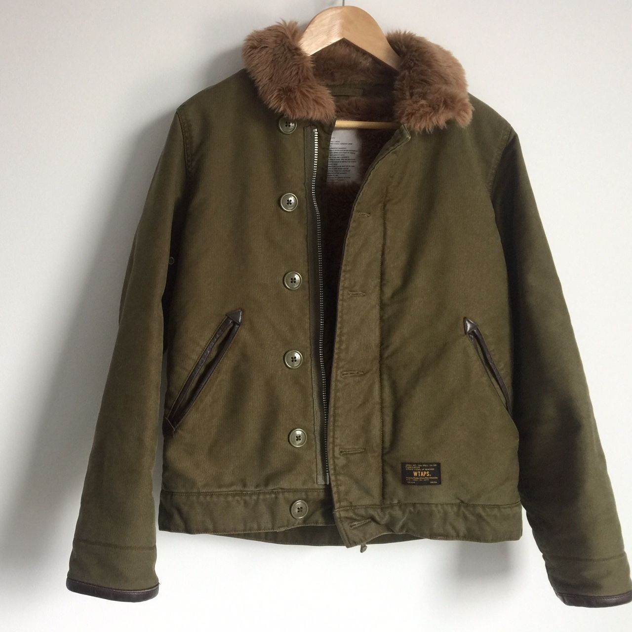 Wtaps WTAPS N-1 JACKET MILITARY ARMY N1 JACKET OLIVE | Grailed