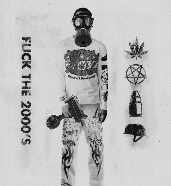 Streetwear SOS MULA CARE BEAR LONG SLEEVE SHIRT | Grailed