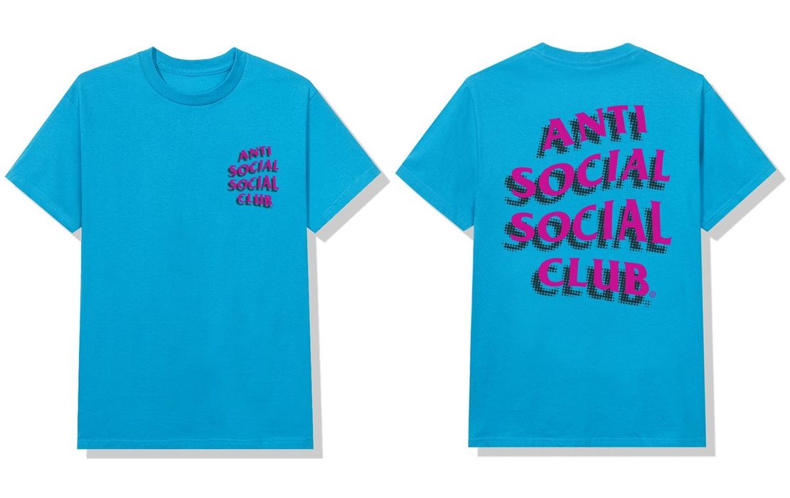 Anti Social Social Club DS Pink ASSC Toned Down Blue Tee BAPE KITH KAWS ...