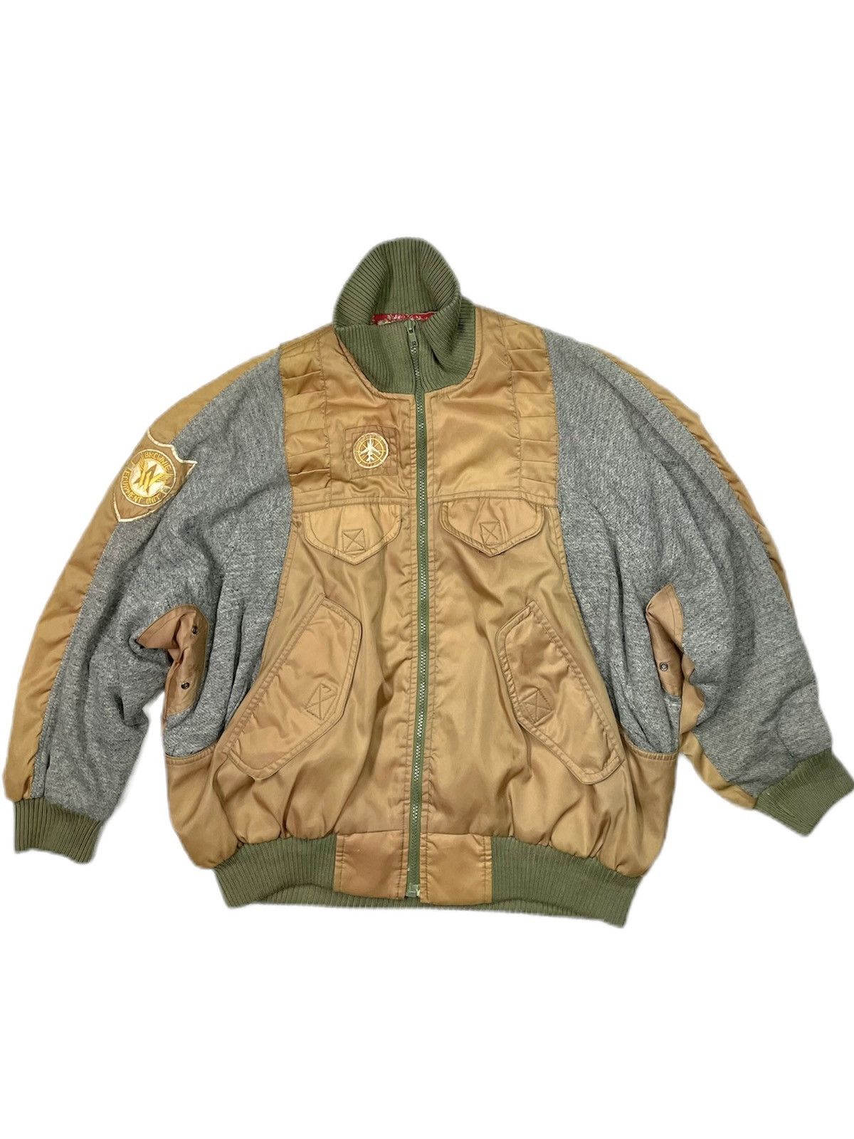 Russia Russian army inspired Air Flight Bomber Jacket | Grailed
