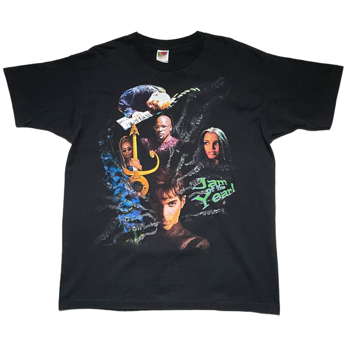 Vintage Vintage 90’s Prince Jam Of The Year Funk Band Rap T-Shirt | Grailed