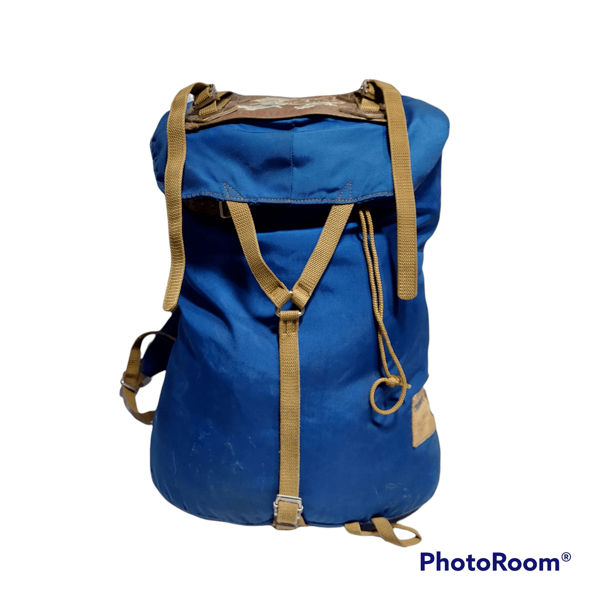 Vintage Chouinard dragon backpack vintage 70s with leather material ...