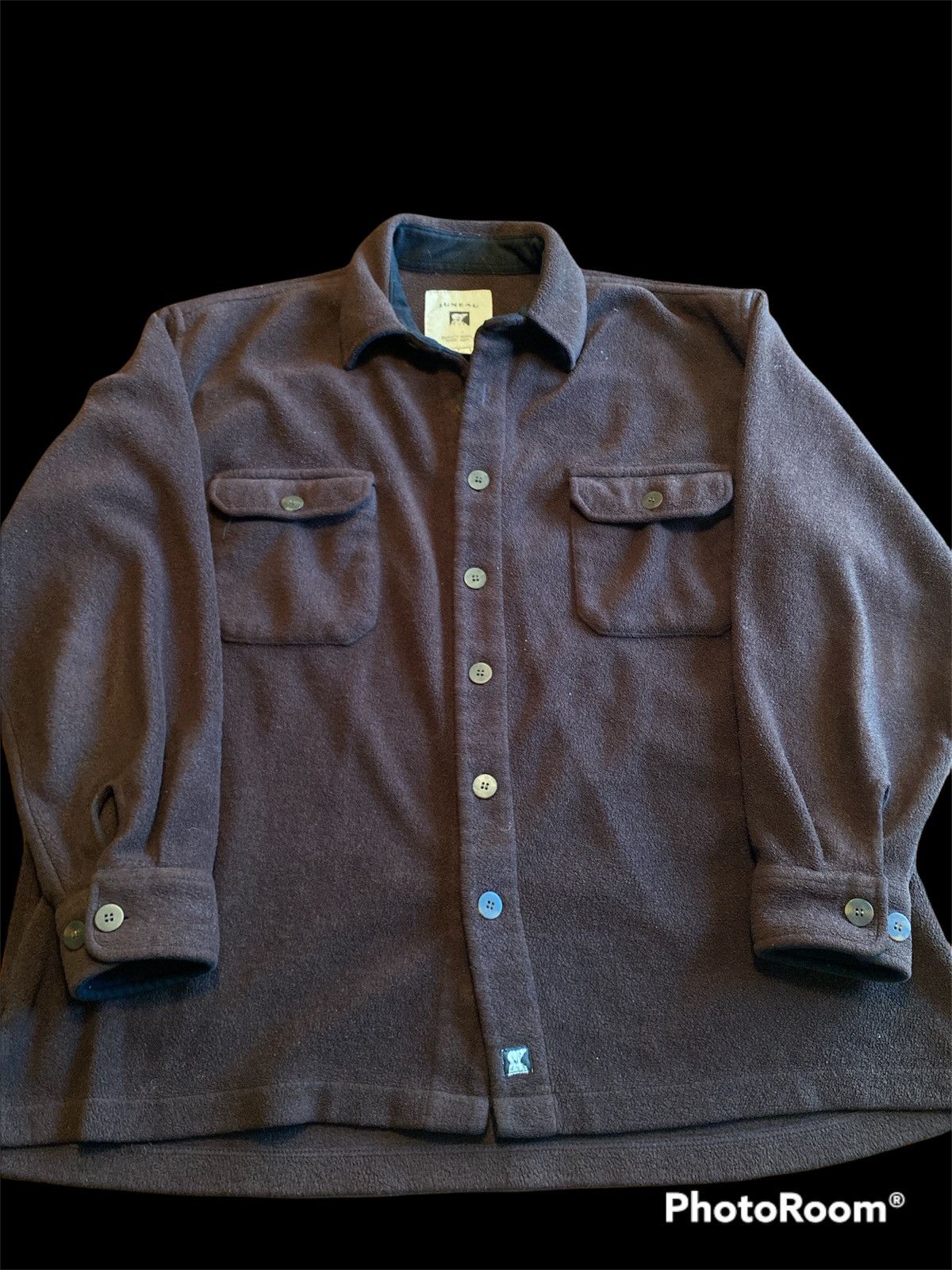 Vintage Juneau Fleece Button Front Shirt Jacket | Grailed