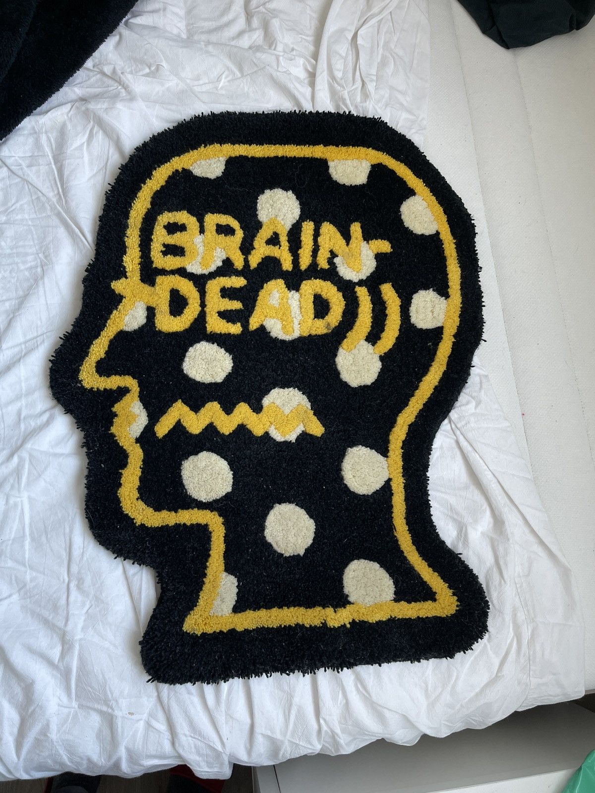 Brain Dead LOGO HEAD SMALL RUG - POLKA DOT | Grailed