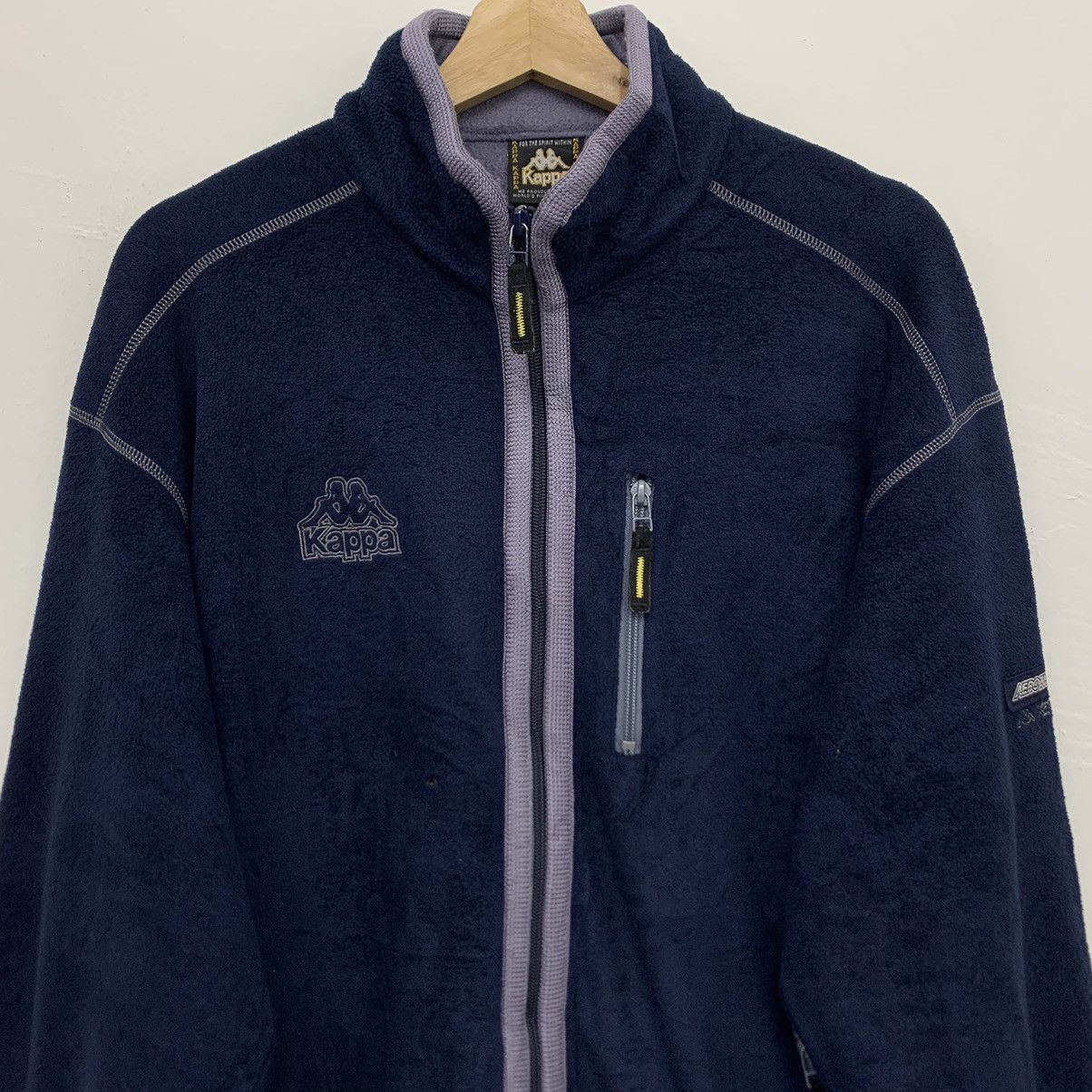 Kappa Vintage Kappa Fleece Jacket | Grailed