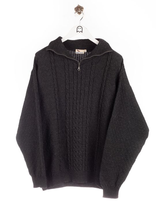 Vintage Vintage Randy River Sweater Collar Look Grey | Grailed
