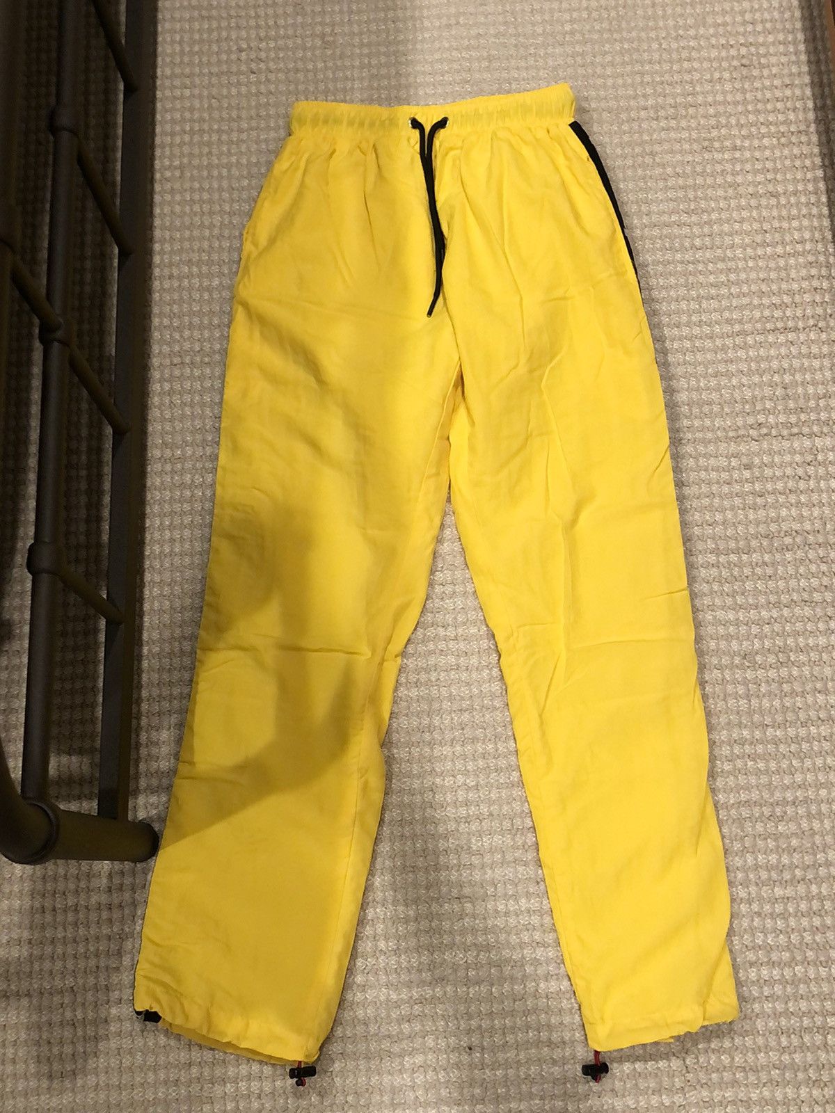 Erased Project Erased Project Yellow Track Pants | Grailed