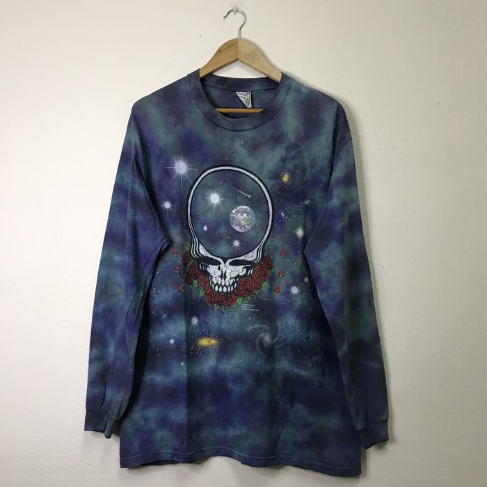 Vintage Vintage 90's Grateful Dead Space Your Face Long Sleeve. | Grailed