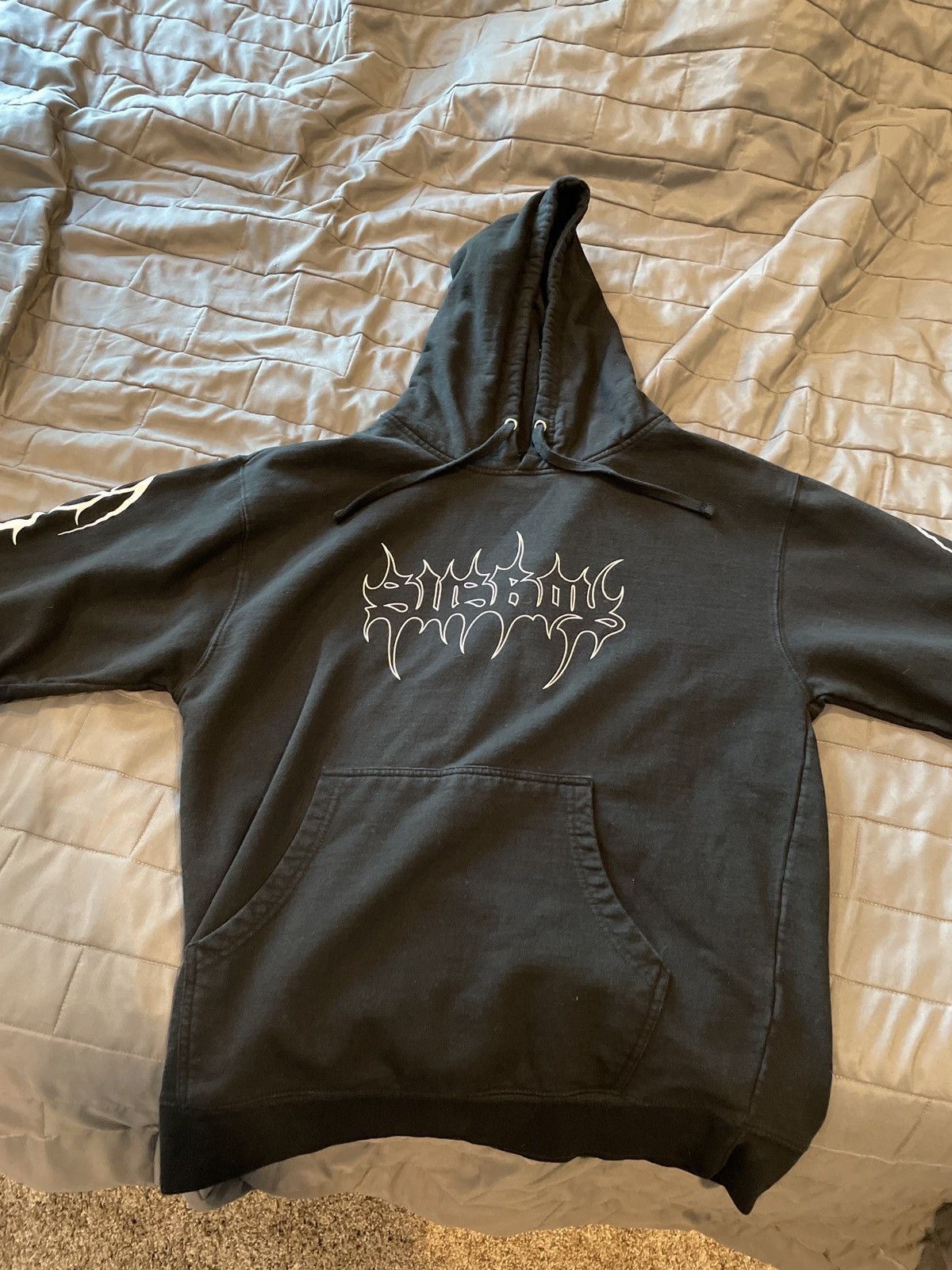 Sus Boy Sus Boy Black Sacred Hoodie | Grailed