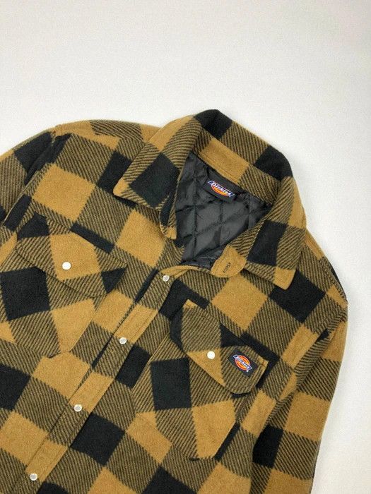 Vintage Rare Vintage Dickies Fleece Quilter Overshirt Jacket | Grailed