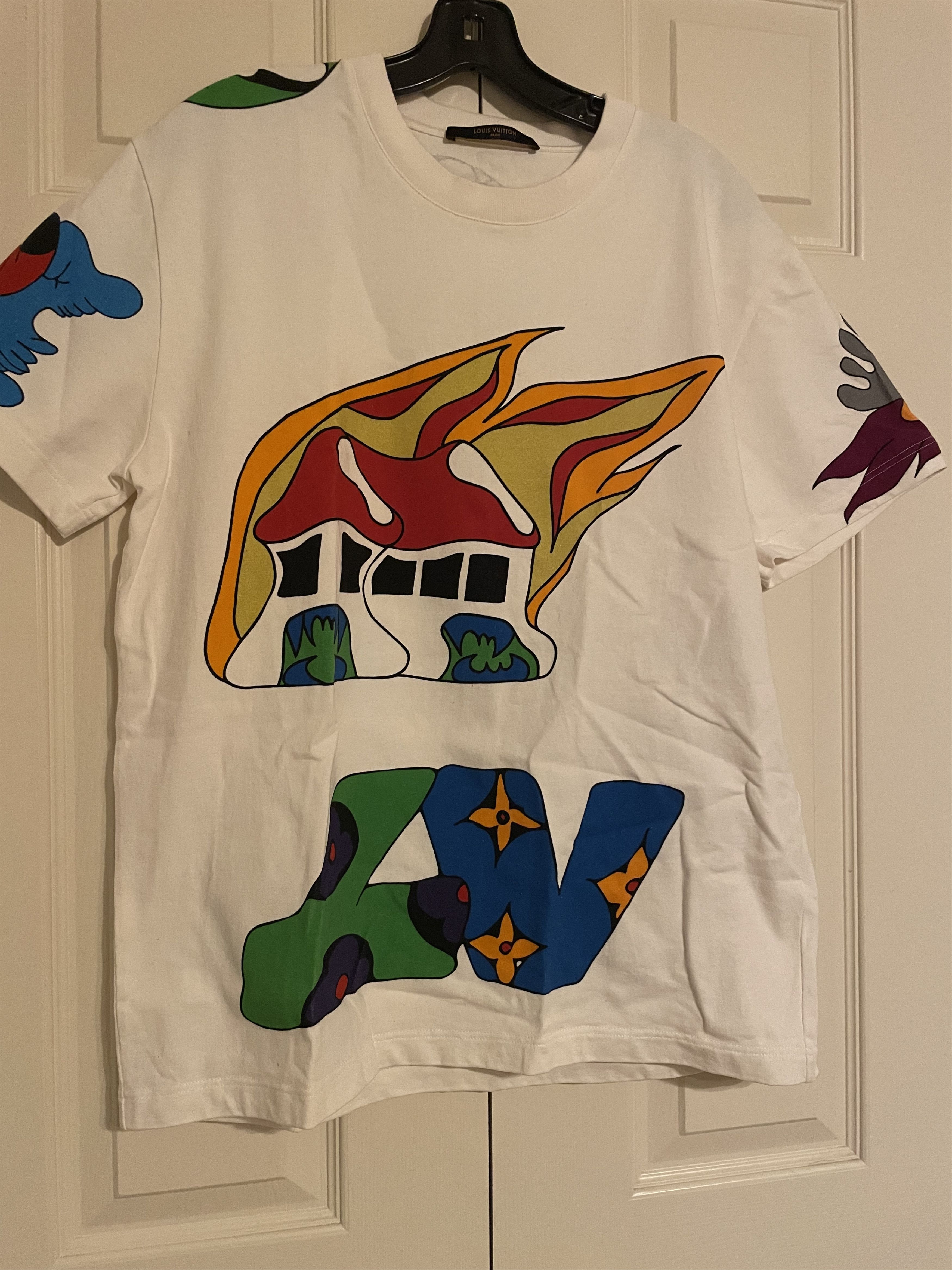 Louis Vuitton Original LV T shirt Virgil Abloh rare large Louis Vuitton Original LV T shirt Virgil Abloh rare large