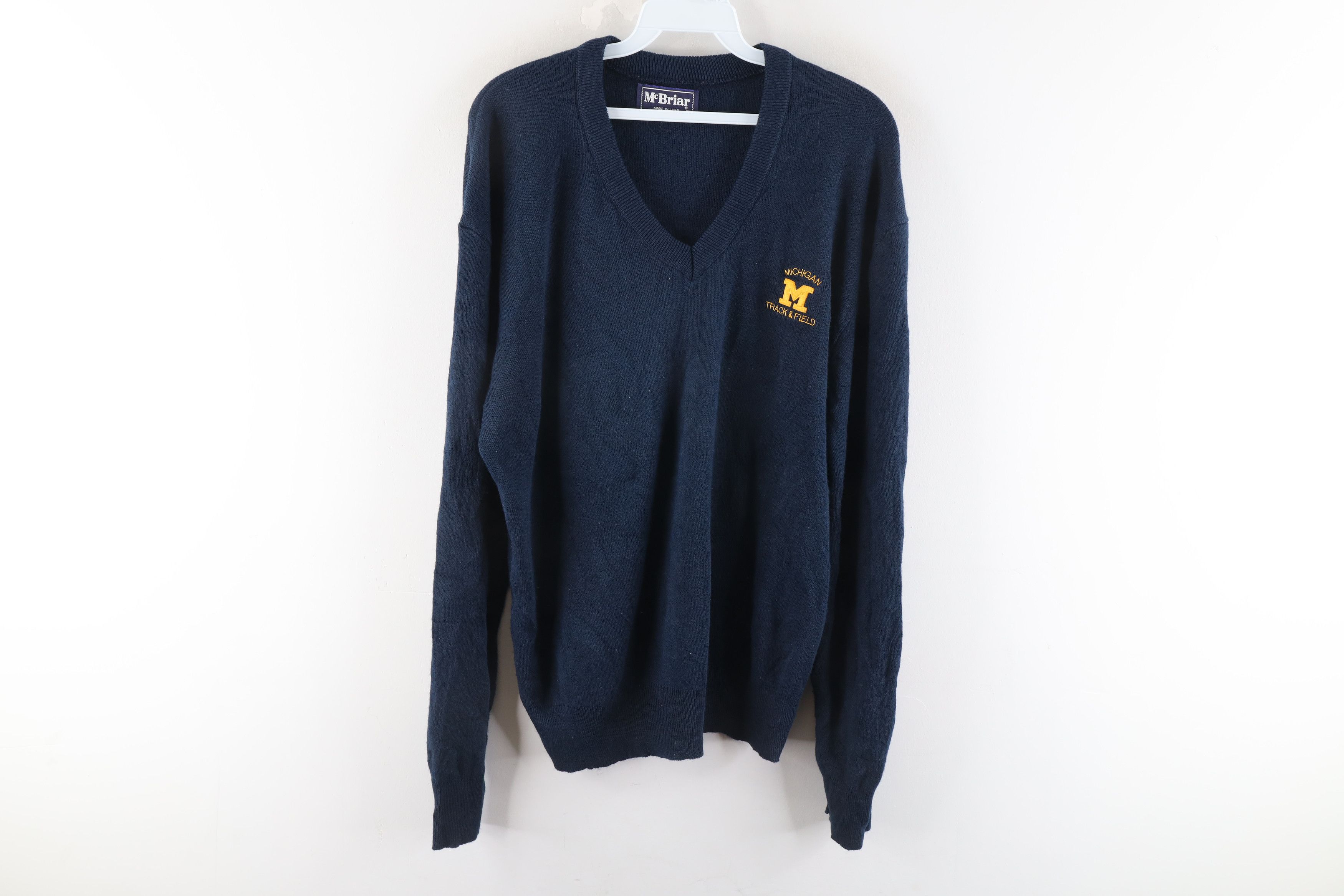 Vintage Vintage 90s University of Track & Field Team Issued Sweater ...