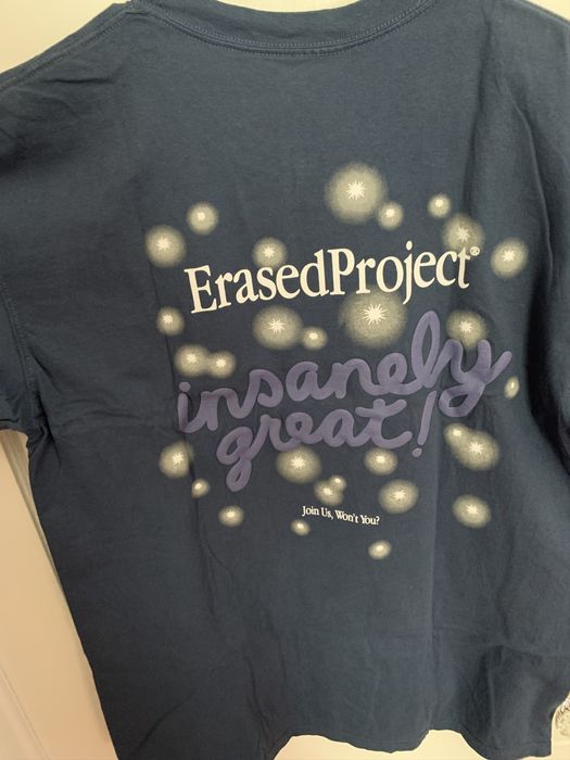 Erased Project Erased Project - Insanely Great Puff Print T-shirt ...