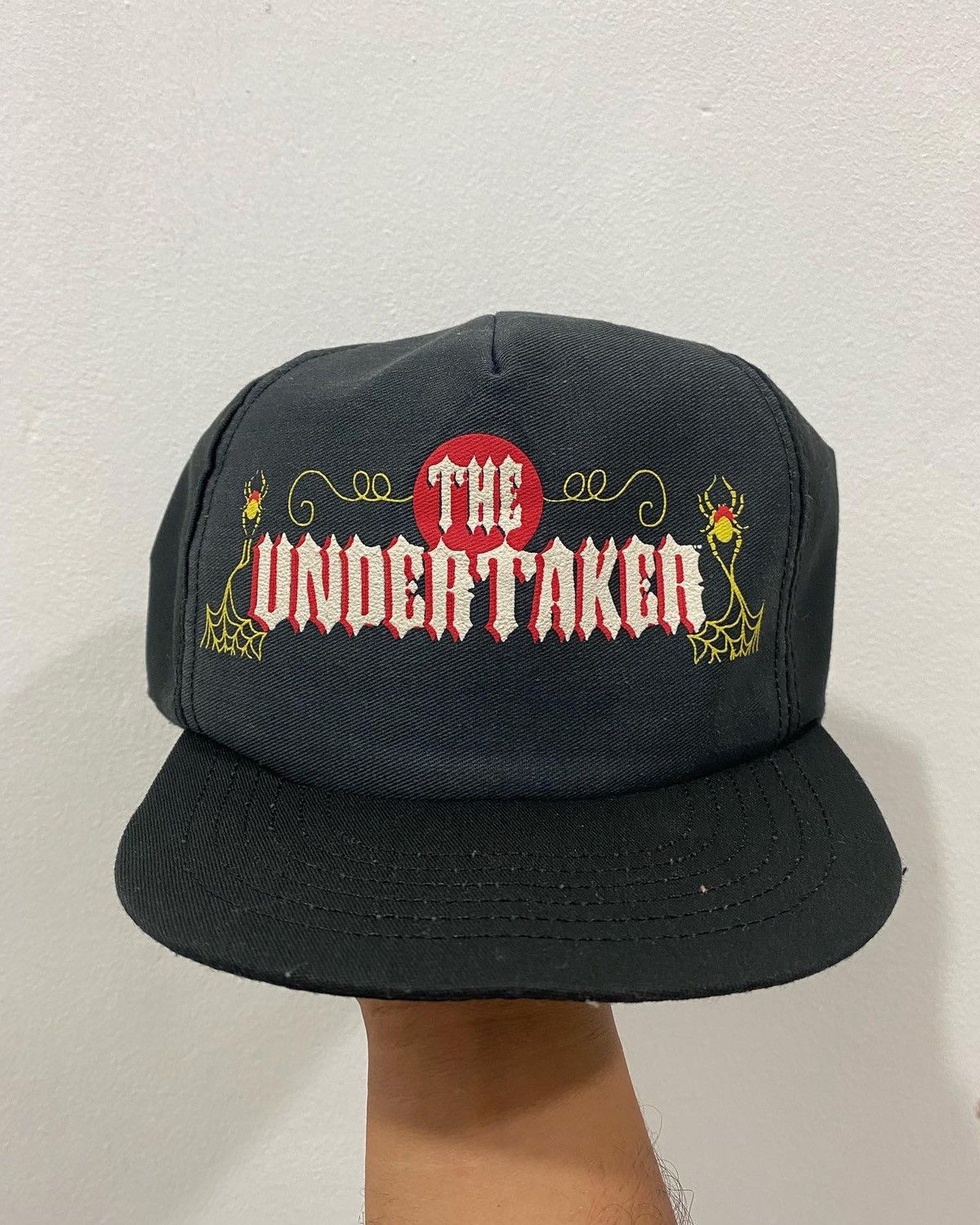 Vintage × Wwe × Wwf 🔥Vintage🔥 92’ The Undertaker Snapback Hat | Grailed