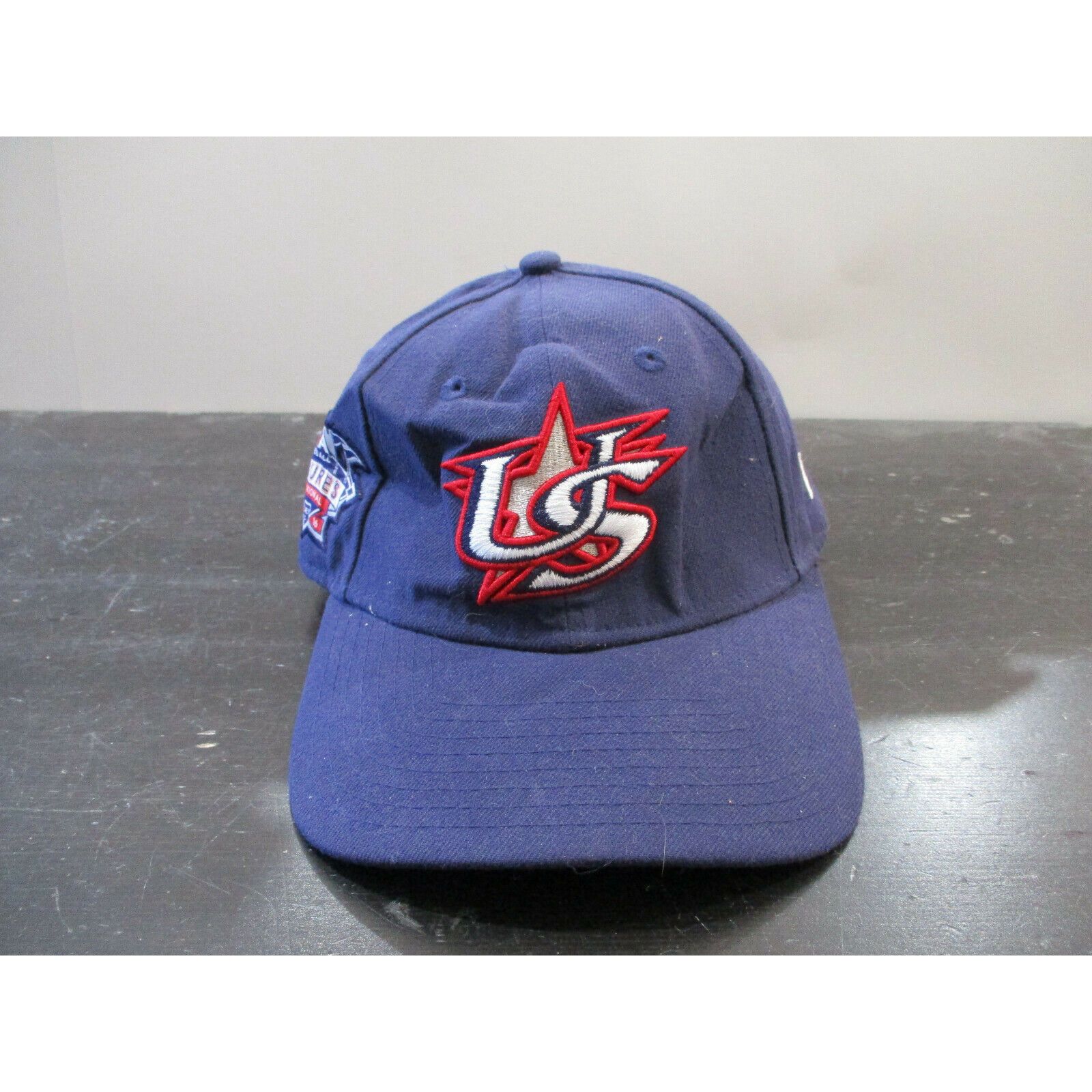 New Era USA Baseball Hat Cap Snap Back Blue World Baseball Classic New ...