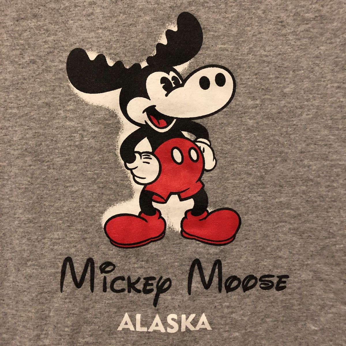 Streetwear × Vintage vintage rave,bootleg parody Disney Mickey Moose ...