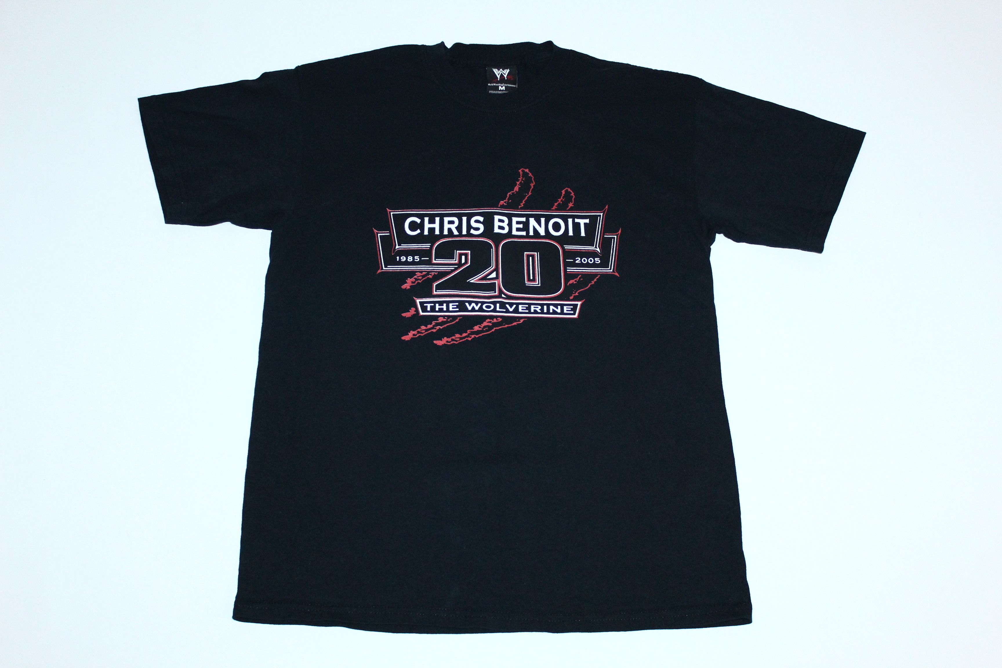 Vintage × Wwe × Wwf 🔥 VTG 🔥 WWE Chris Benoit T-shirt | Grailed