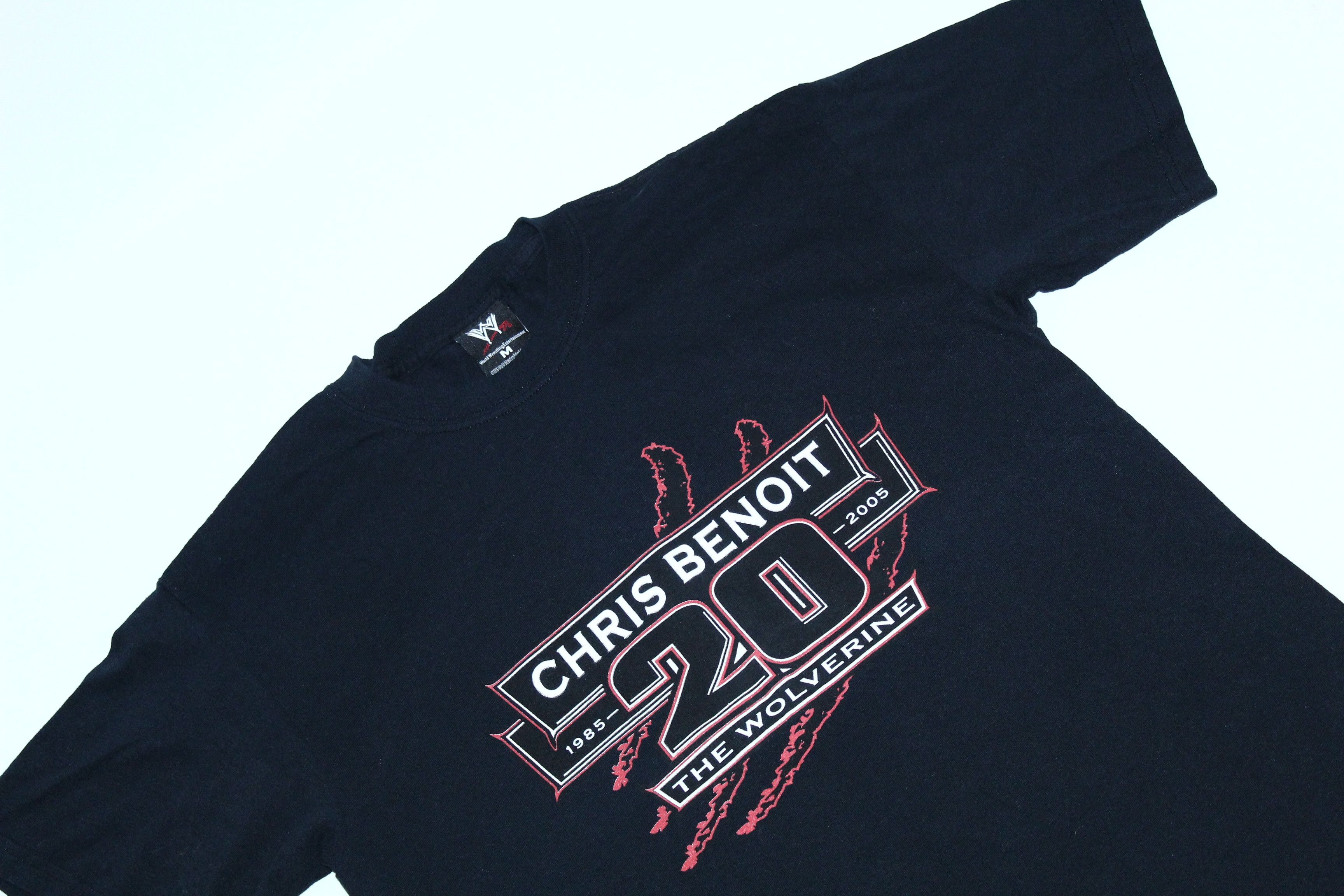 Vintage × Wwe × Wwf 🔥 VTG 🔥 WWE Chris Benoit T-shirt | Grailed