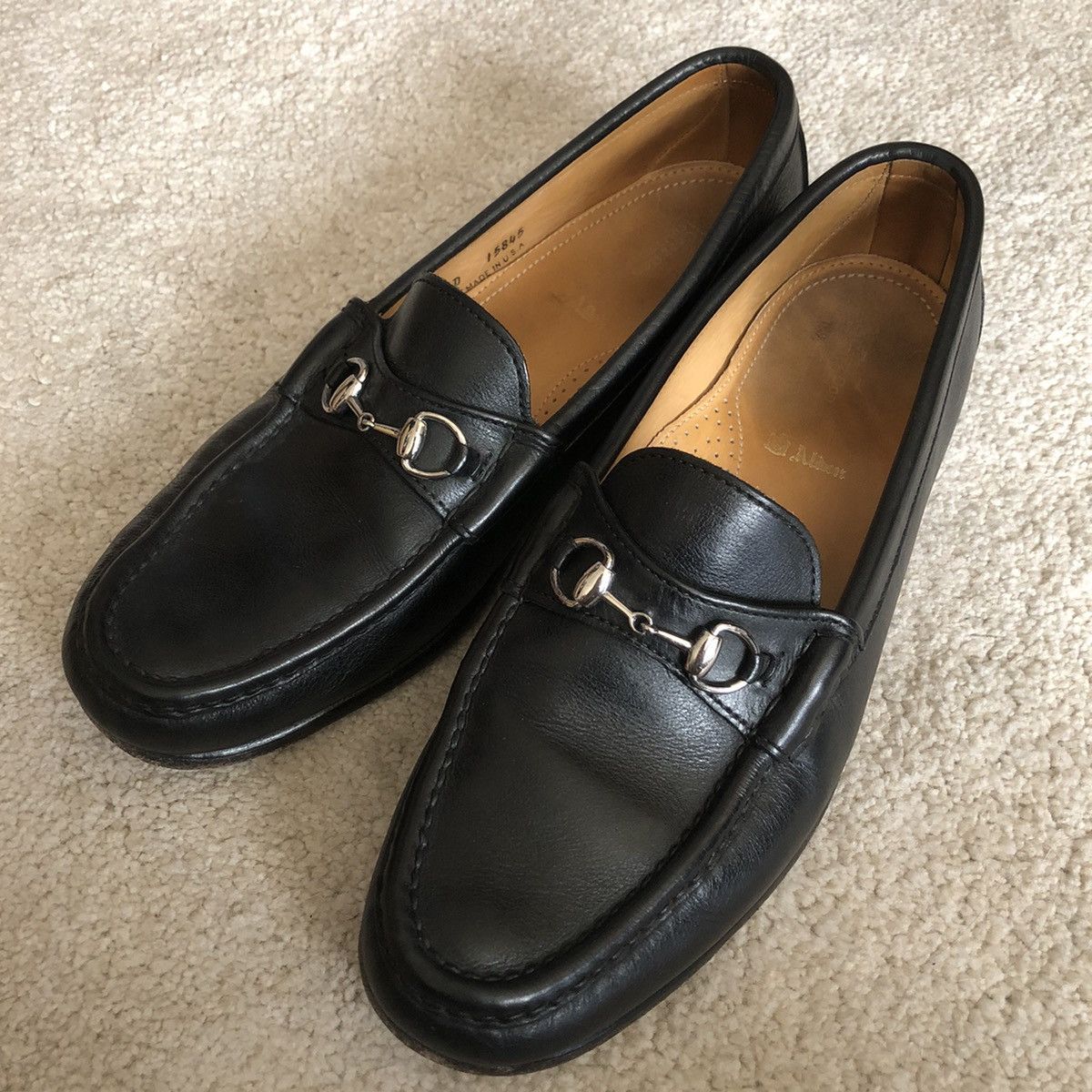 Alden × Streetwear Cape Cod Horse Bit Loafers Leather Slip On Shoes ...