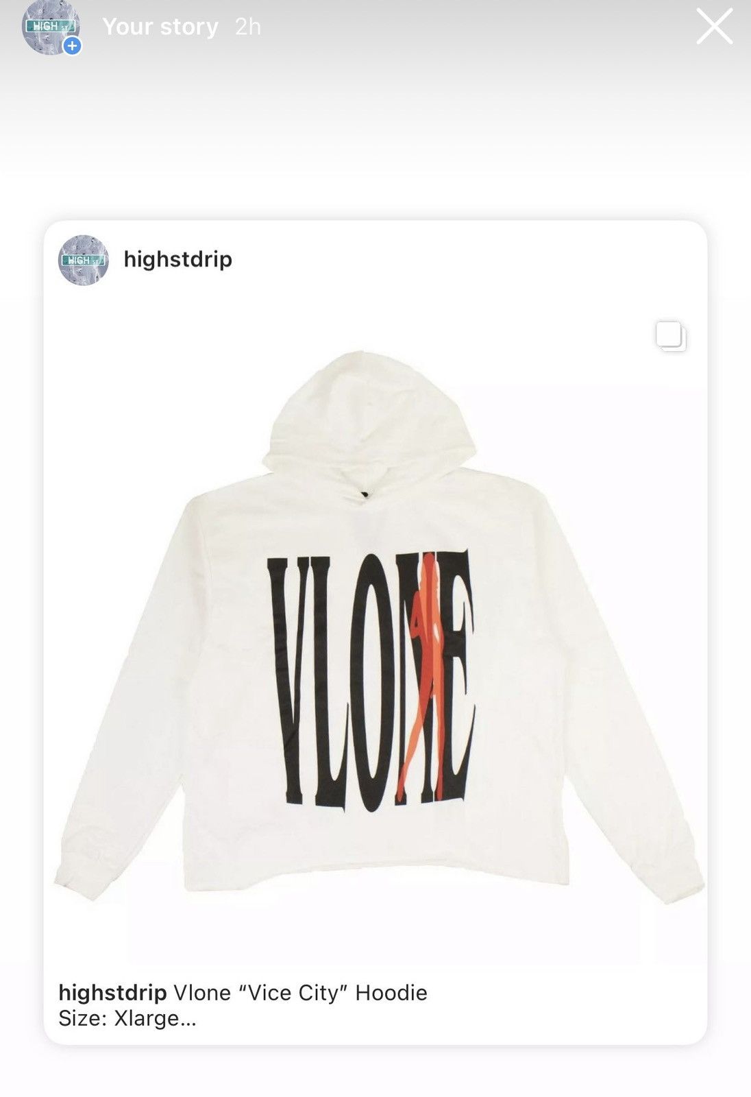 Vlone Vlone Vice City hoodie | Grailed