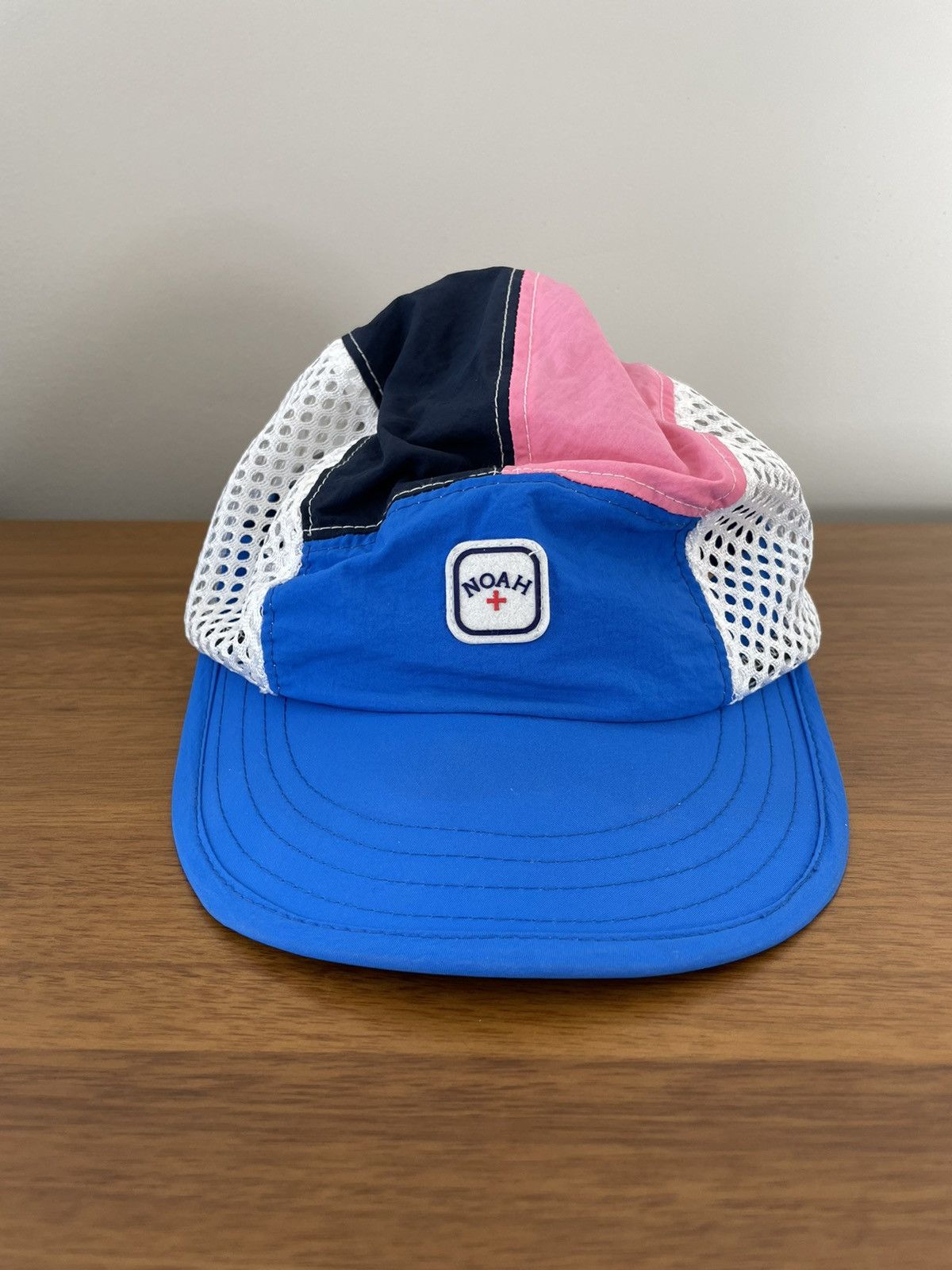 Noah Noah NYC Pink Blue Navy Running Cap Hat | Grailed