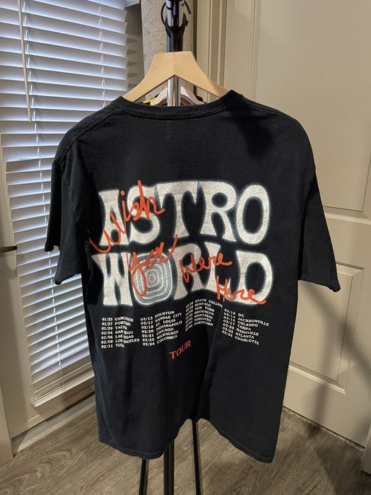 Travis Scott ASTROWORLD TOUR TEE | Grailed