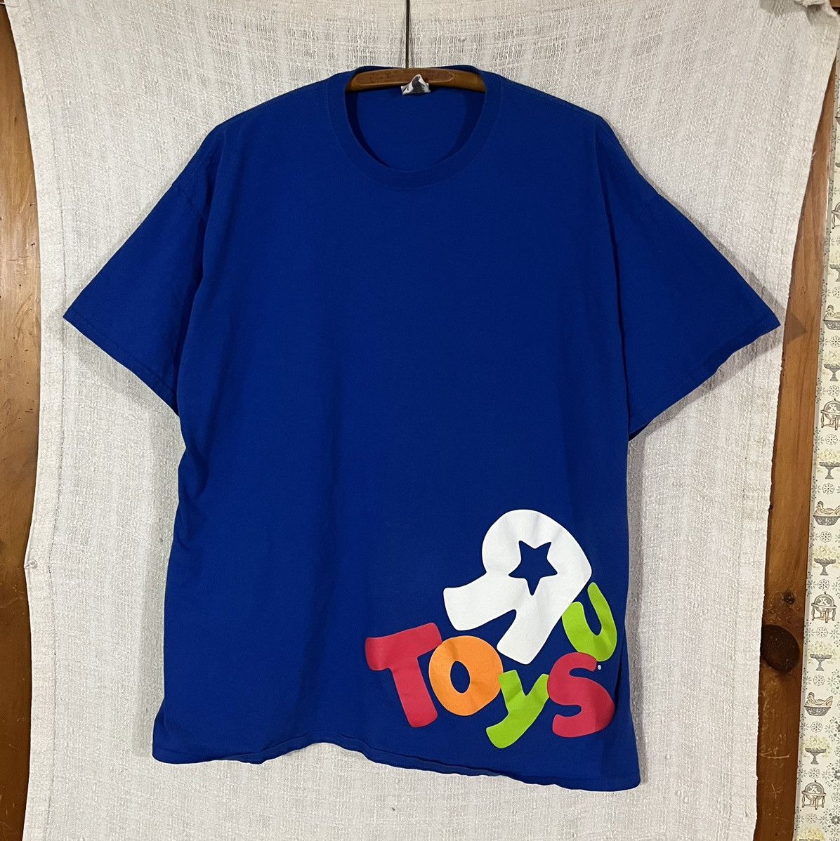 Vintage Toys R Us Employee Uniform C'mon, Lets Play Blue T-Shirt | Grailed