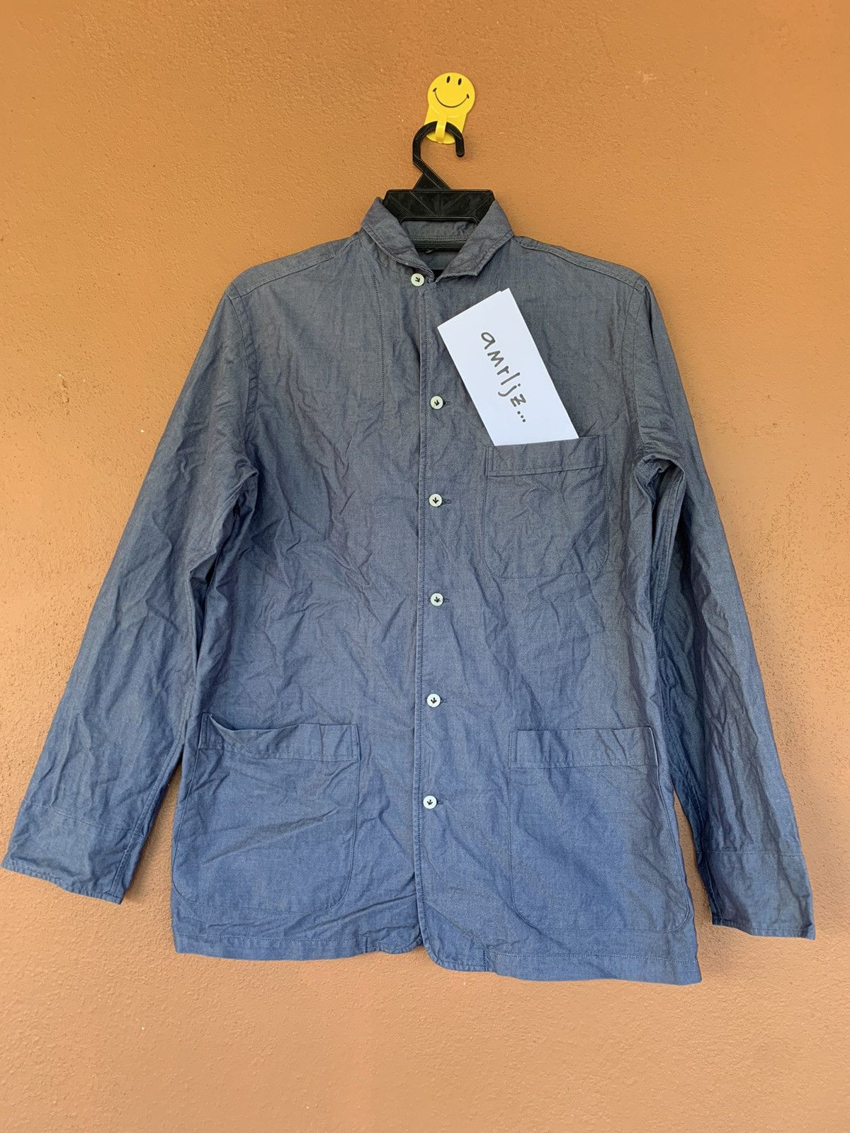 Japanese Brand × Tomorrowland Denim Color Button T by Tomorrowland ...