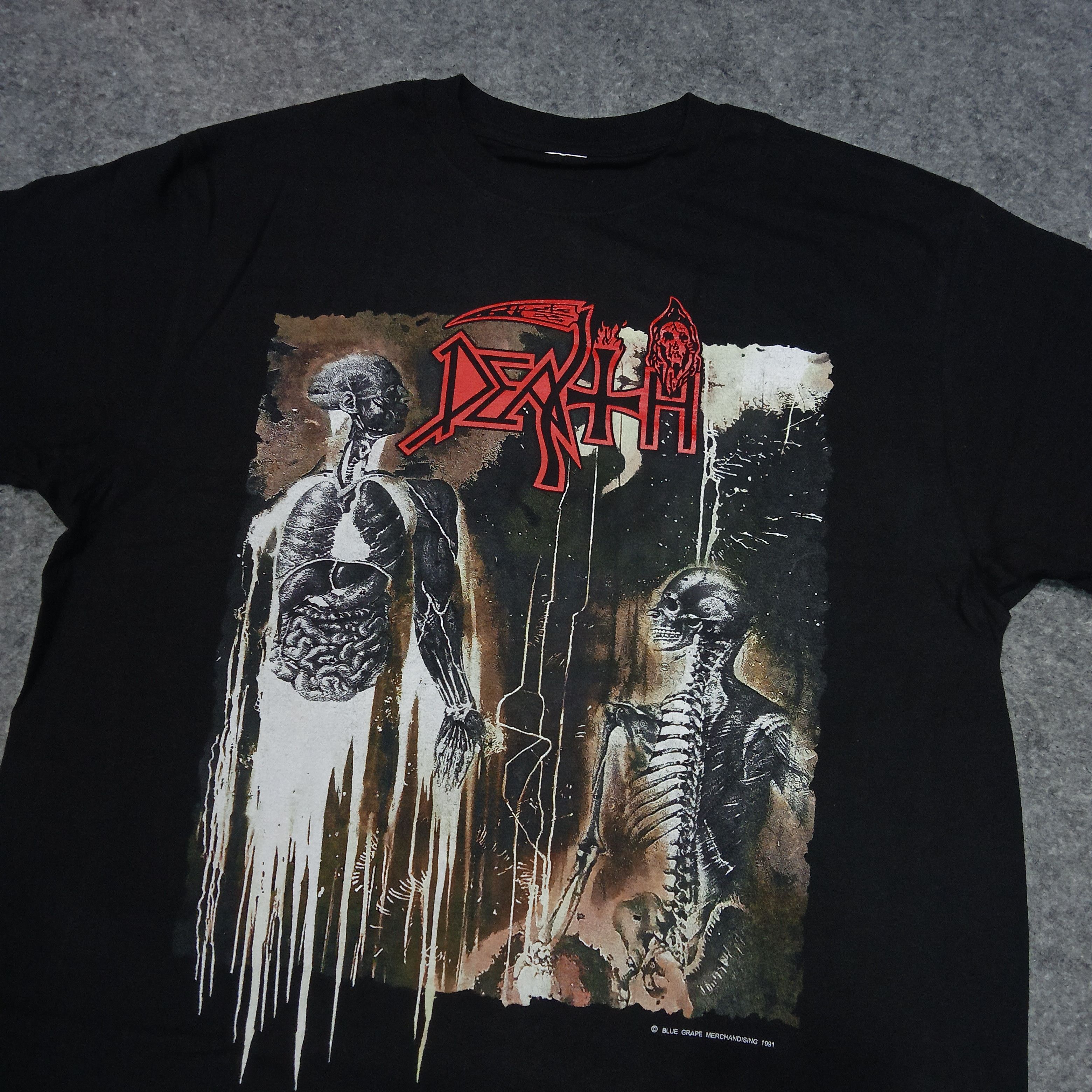 Band Tees × Rock T Shirt Death Extravaganza Of Europe Tour 1994 Bootleg ...