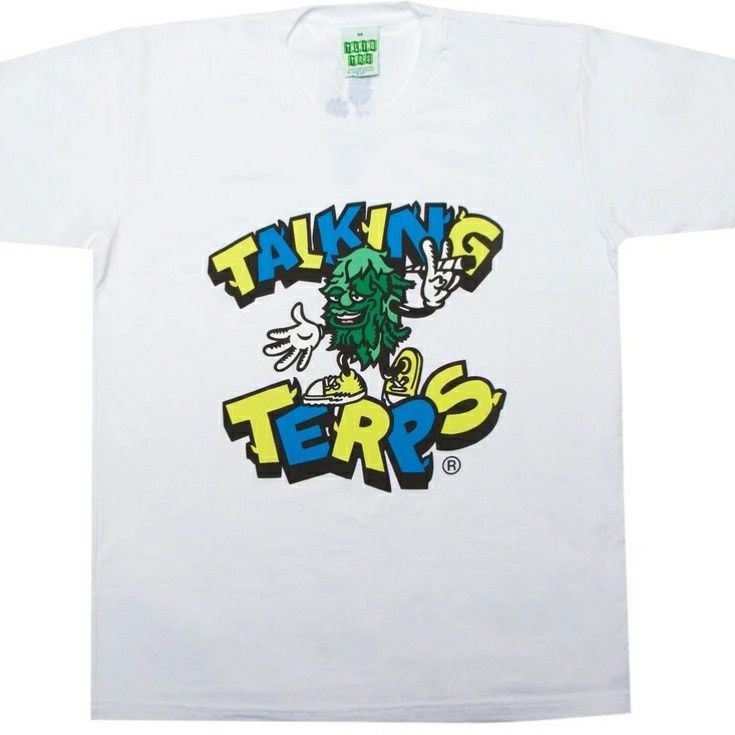 Talking Terps Talking Terps - OG Logo Tee - yellow and blue | Grailed