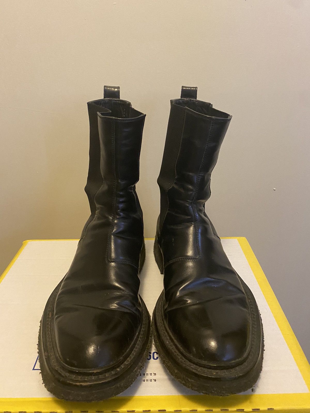 Dior Kris van Assche 2008 Chelsea boots | Grailed