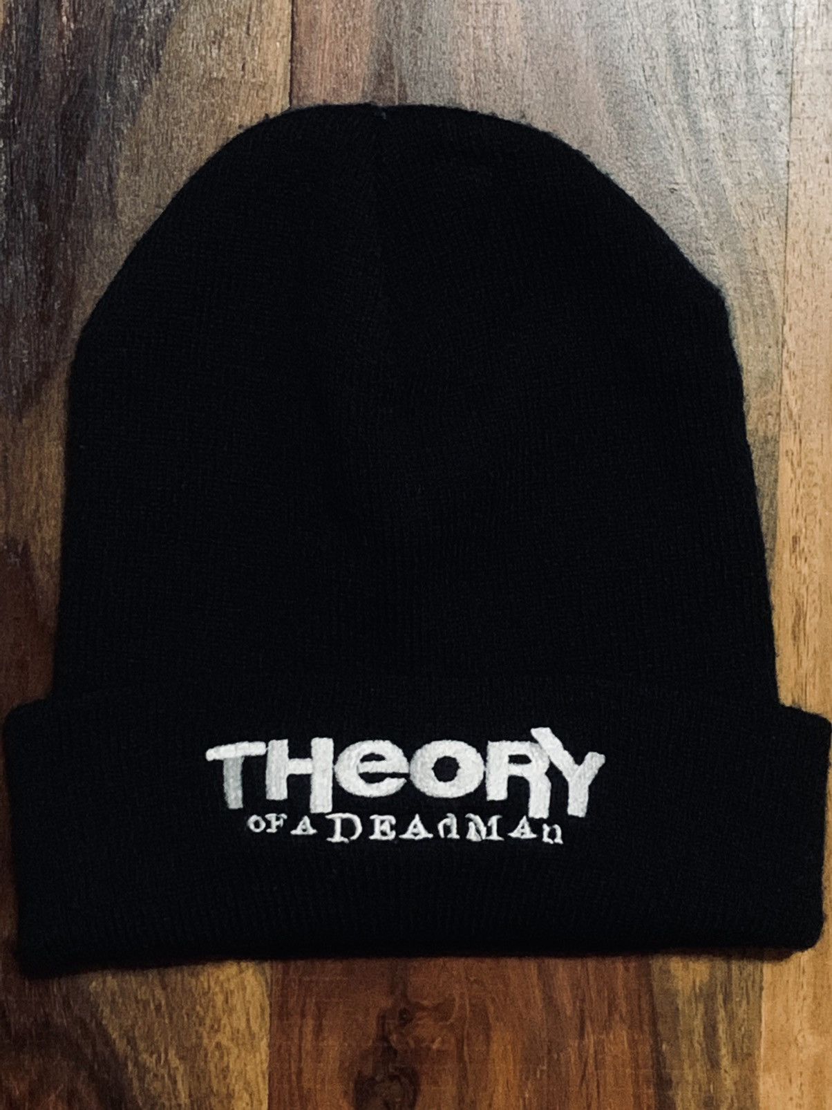 Band Tees × Vintage Vintage Theory of a Deadman Winter Hat | Grailed