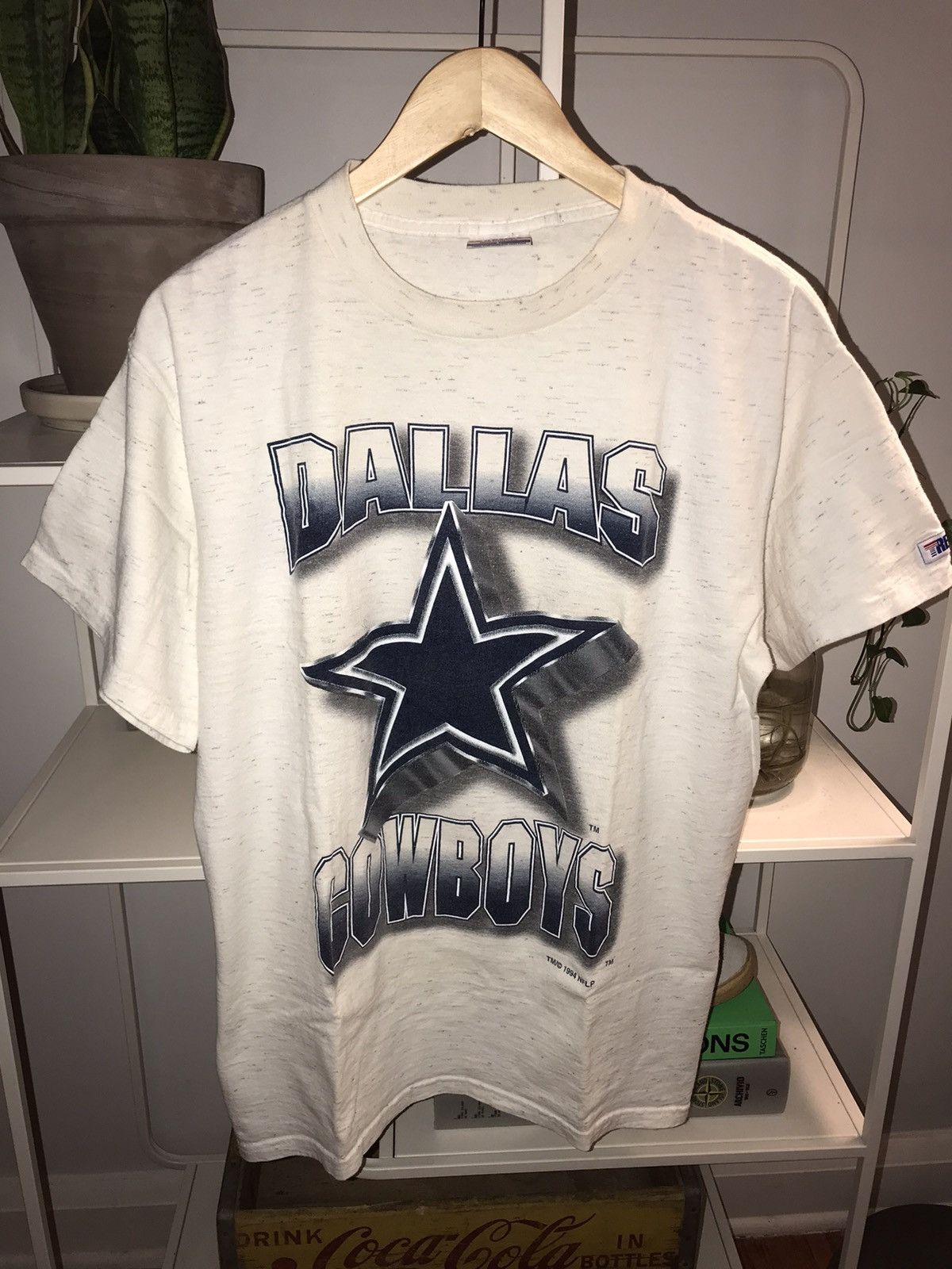 NFL × Vintage Vintage Heather Grey Dallas Cowboys 90’s Tee Shirt | Grailed