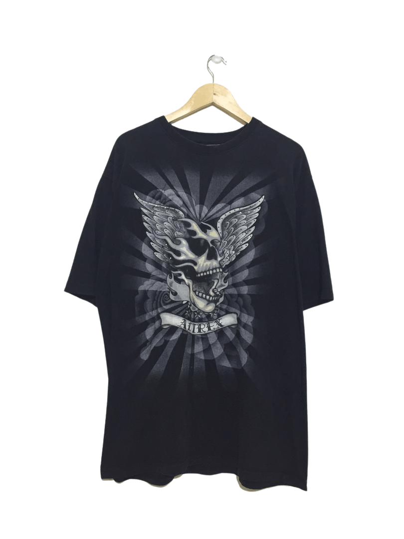 Avirex × Ed Hardy × Vintage Vintage Avirex Skull With Wings Ed Hardy ...
