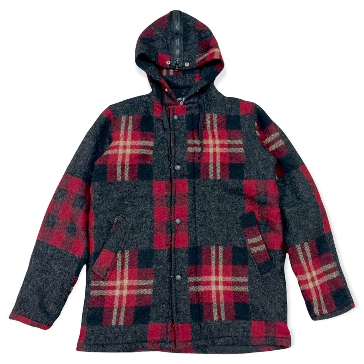 Johnson Woolen Mill Johnson Woolen Mills Plaid Mohair Quilted Jacket ...