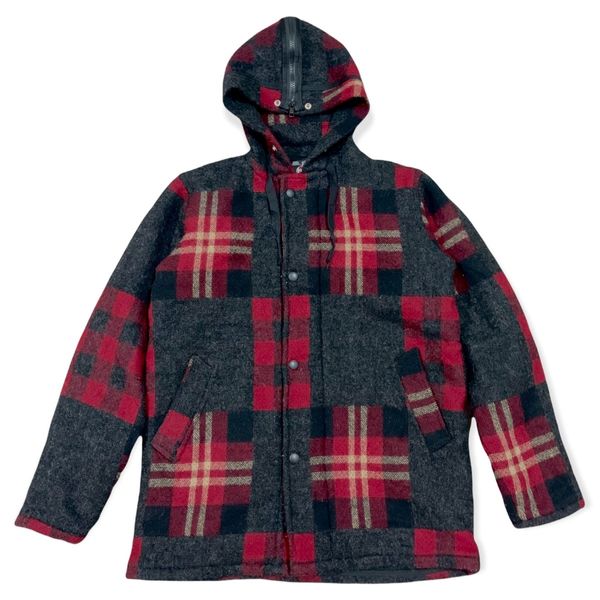 Johnson Woolen Mill Johnson Woolen Mills Plaid Mohair Quilted Jacket ...