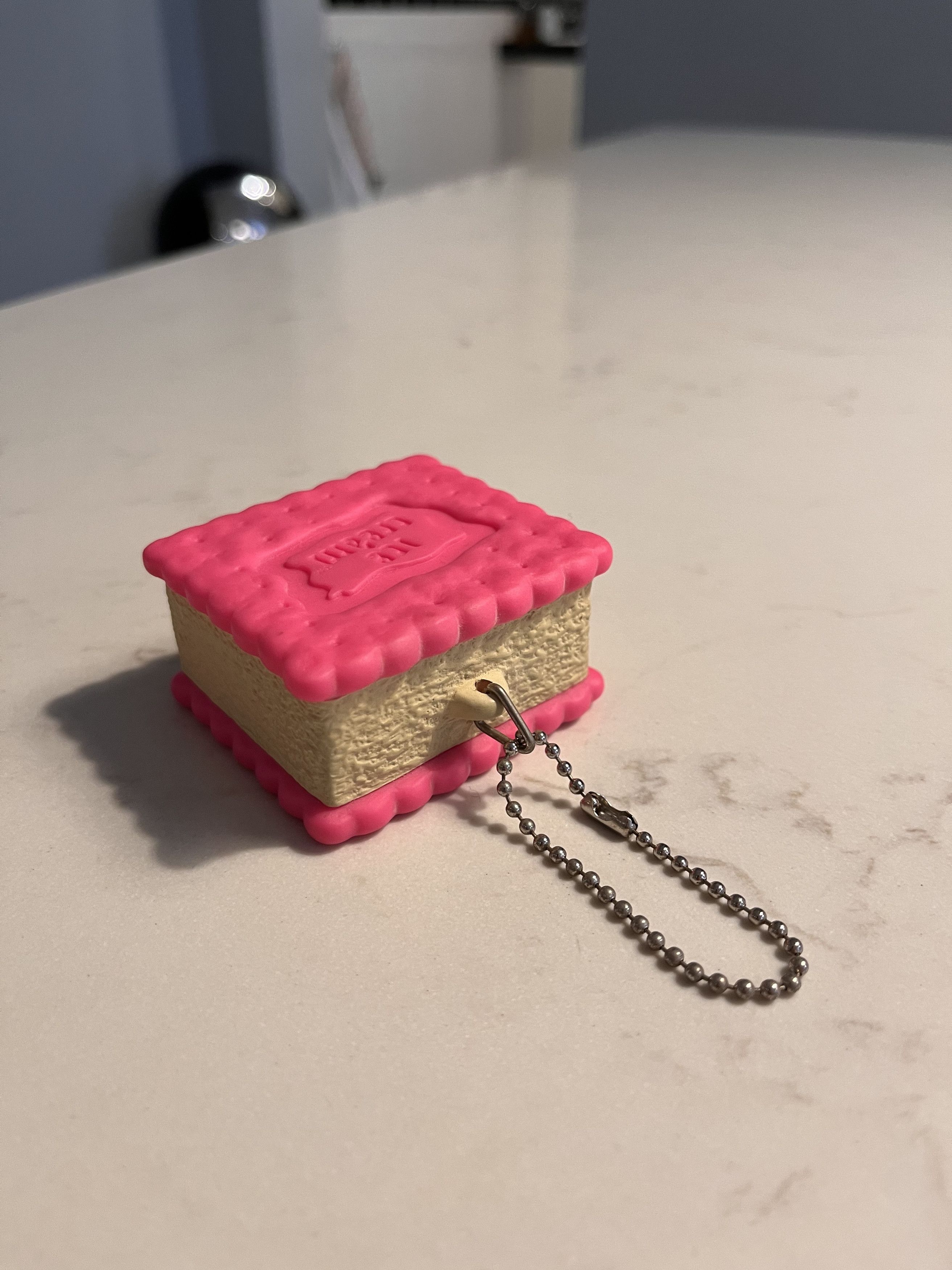 Icecream BBC Ice Cream Sandwich Key Chain [Strawberry] | Grailed