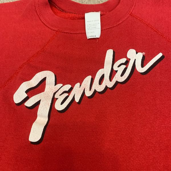 Vintage Vintage Fender Guitars Sweatshirt | Grailed